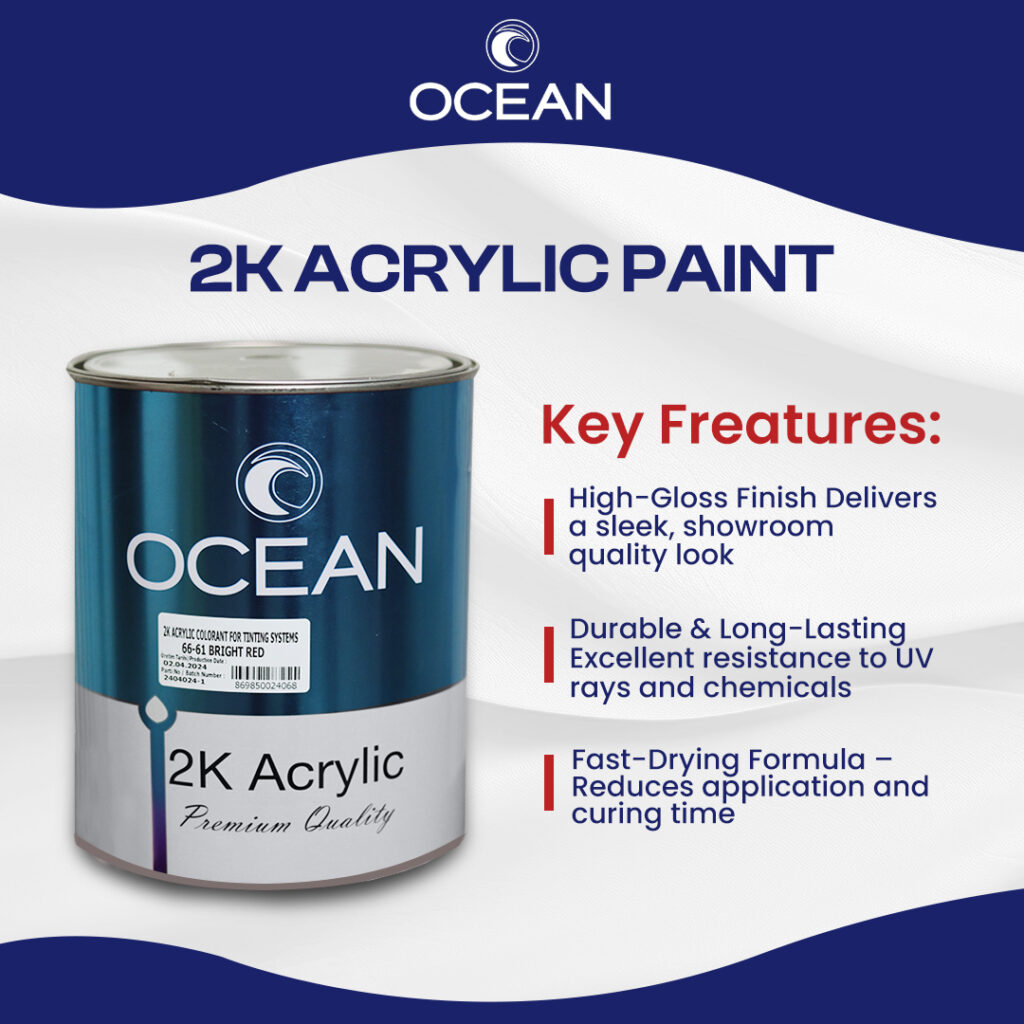 2k Acrylic paint – Ocean Mix